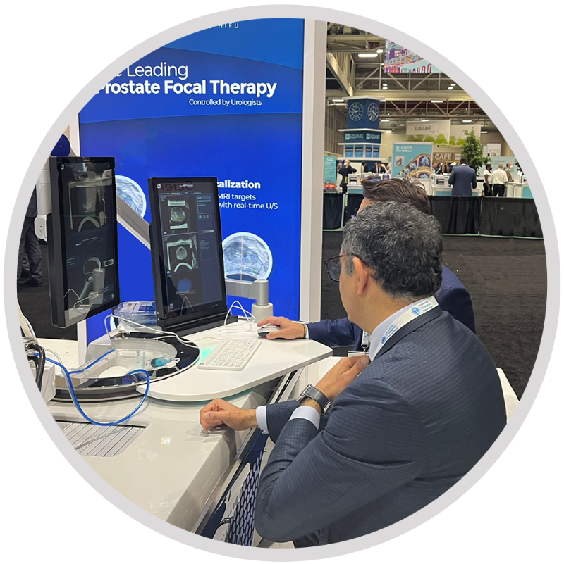 Schedule a Hands-On Simulation with Focal One Robotic HIFU | AUA2024
